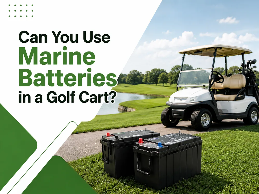 Can You Use Marine Batteries in a Golf Cart- Legend Battery